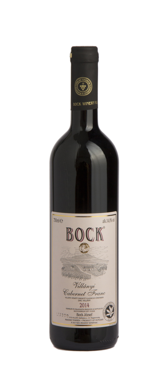 Bock Cabernet Franc 2014 0,75l (Villány)